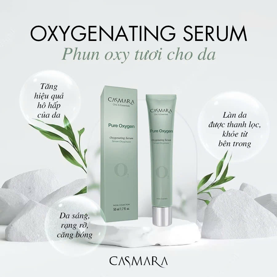 Serum Cấp Oxy CASMARA Oxygenating 50ml | Shopee Việt Nam
