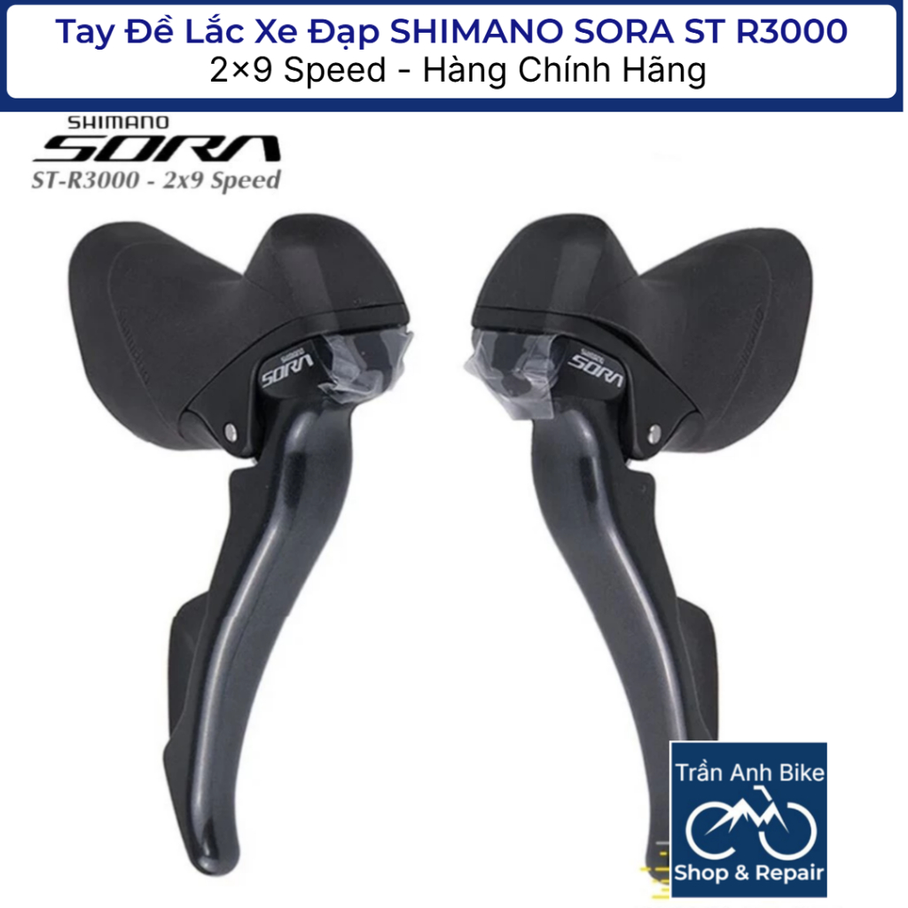 Tay Đề Lắc Xe Đạp SHIMANO SORA ST R3000 2x9 Speed - Hàng Chính Hãng ...
