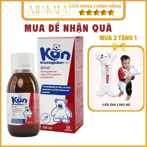 Siro Kan ImunoGlukan (Nhập khẩu chính hãng) - Siro gấu Kan Tăng để ...