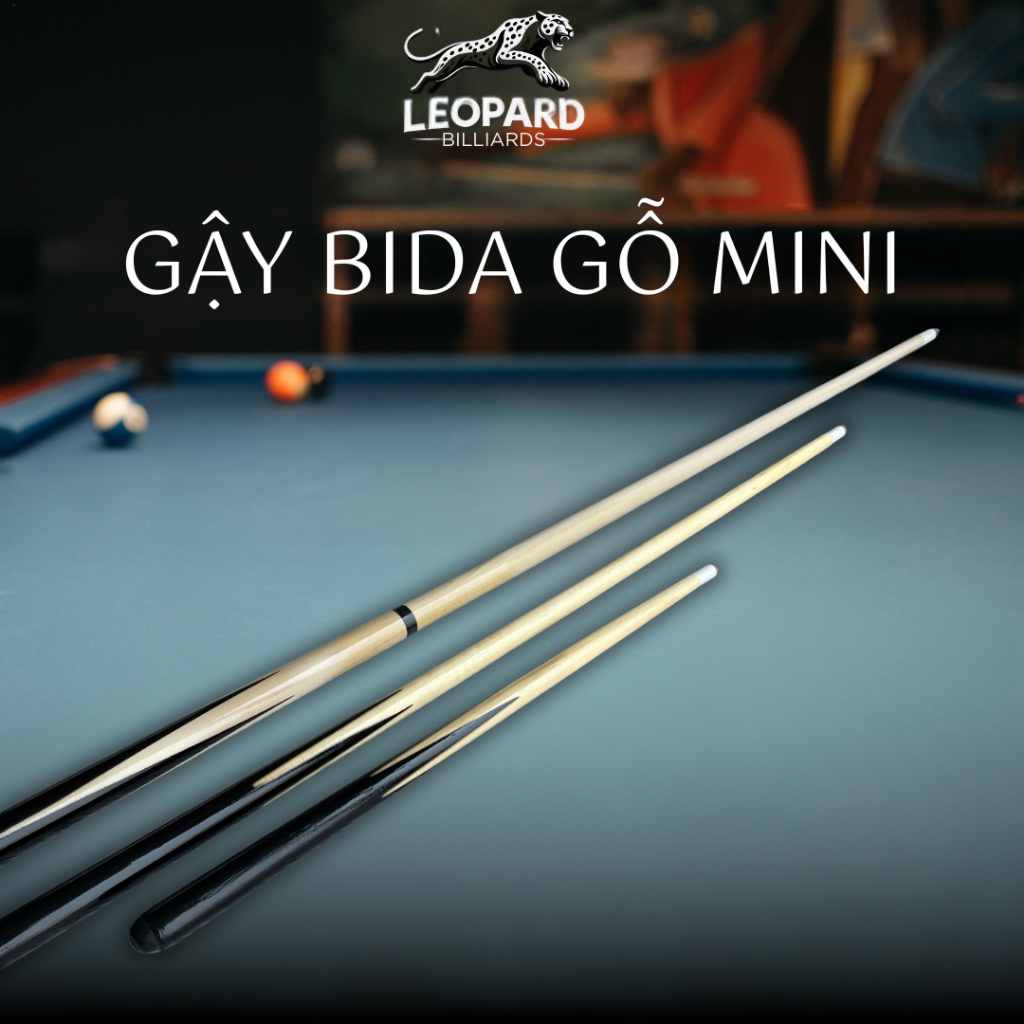Cơ Bida Gậy Bi A Cho Bàn Mini - Gậy gỗ 1 khúc 51cm 92 cm- Cơ bida 2 ...