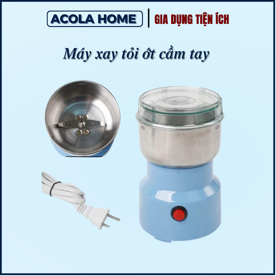 Máy Xay Tỏi Ớt PowerGrind – Công Suất Mạnh, Xay Mịn Tỏi Ớt – Kích Cỡ ...