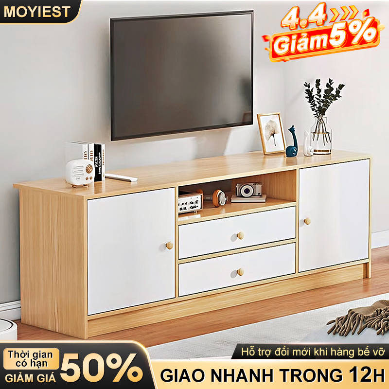 MY Kệ Tivi Tủ Tivi để Sàn Nhà Có Ngăn Kéo Phong Cách Bắc Âu Hiện Đại Chống ẩm Chất Liệu Gỗ MDF ...