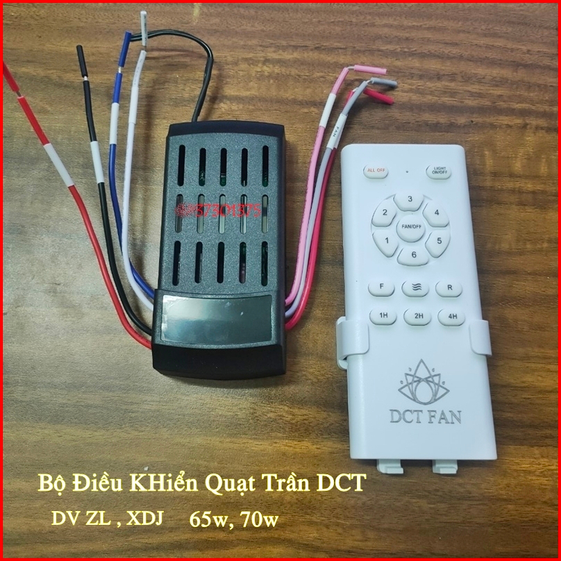 Bộ điều khiển quạt trần DCT Fan loại 65w,70w dùng cho quạt trần hàng ...