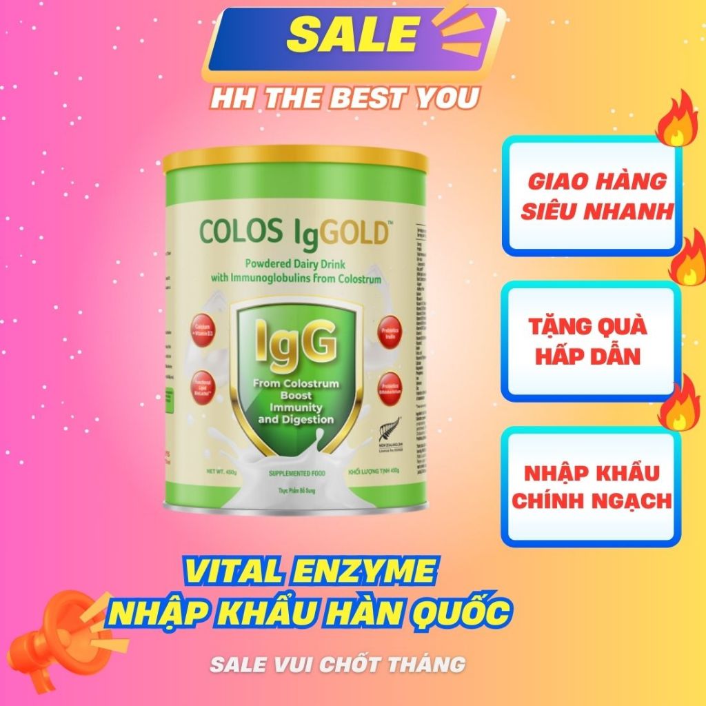 Sữa non Color Ig GOLD New Zealand nhập khẩu - Hộp 450g | Shopee Việt Nam