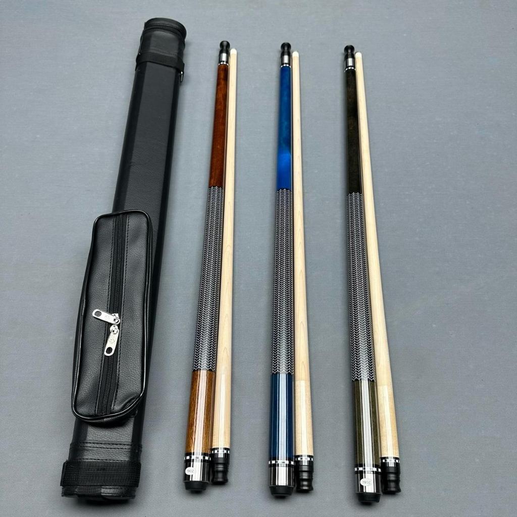 Cơ bida lỗ cao cấp TL Cue ngọn mộc (Tặng kèm combo bao da + phụ kiện ...