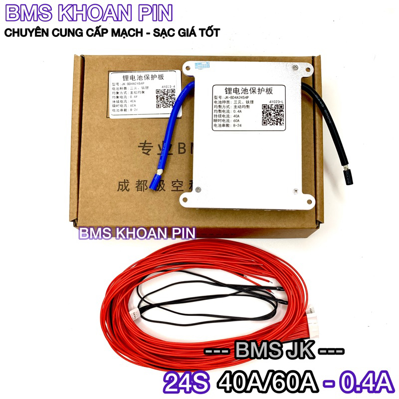 Mạch BMS JK 24S 40A/60A 0.4A | Shopee Việt Nam