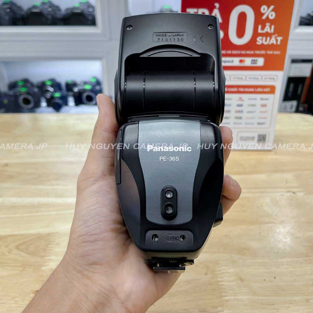 ĐÈN FLASH PANASONIC PE 36S , FLASH 1 CHÂN TƯƠNG THÍCH MỌI MÁY ẢNH CÓ ...