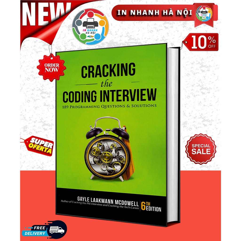 Tập giấy để in Cracking The Coding Interview | Shopee Việt Nam