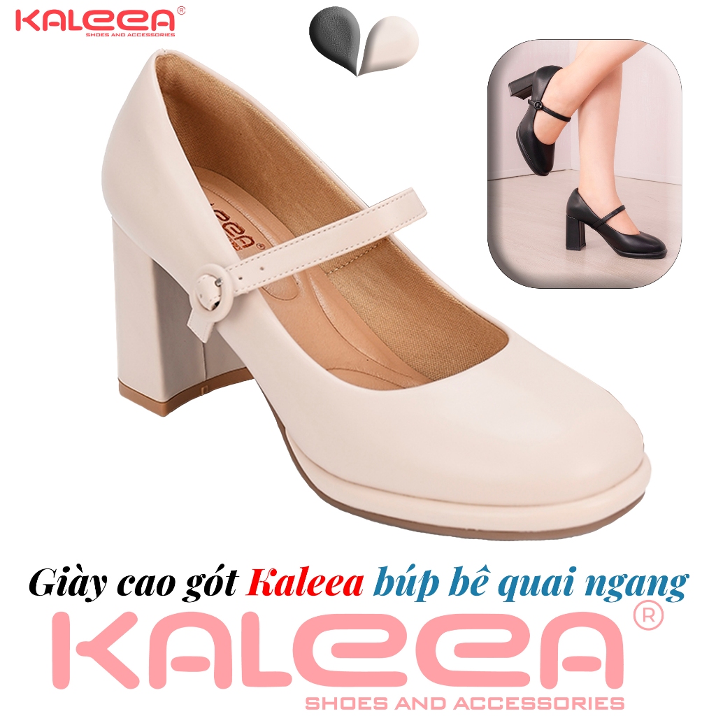 Kaleea: Giày Cao Gót quai ngang tối giản, tinh tế H23 (8P) | Shopee ...