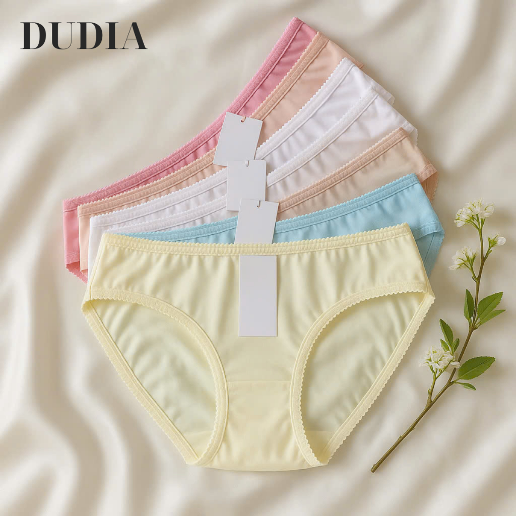 Set 5 Quần Lót Nữ DUDIA Cotton Thấm Hút Tốt [N07-5] | Shopee Việt Nam