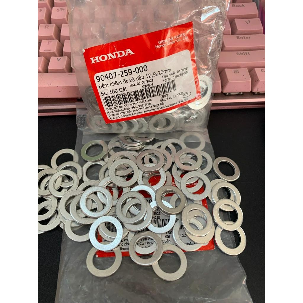 LONG ĐỀN NHỚT XE GA / XE SỐ ZIN - 90407259000 - 12,5x20mm | Shopee Việt Nam