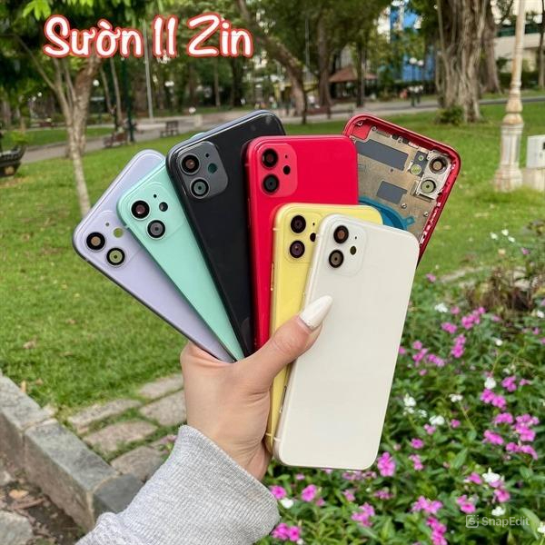 Khung sườn - Vỏ zin thay thế cho Ip11(Kèm bộ nút,khay sim) | Shopee ...