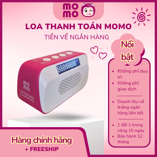 [Chính Hãng] Loa MoMo - Tiền Về Ngân Hàng, Hỗ Trợ VIP 24/7 | Shopee ...