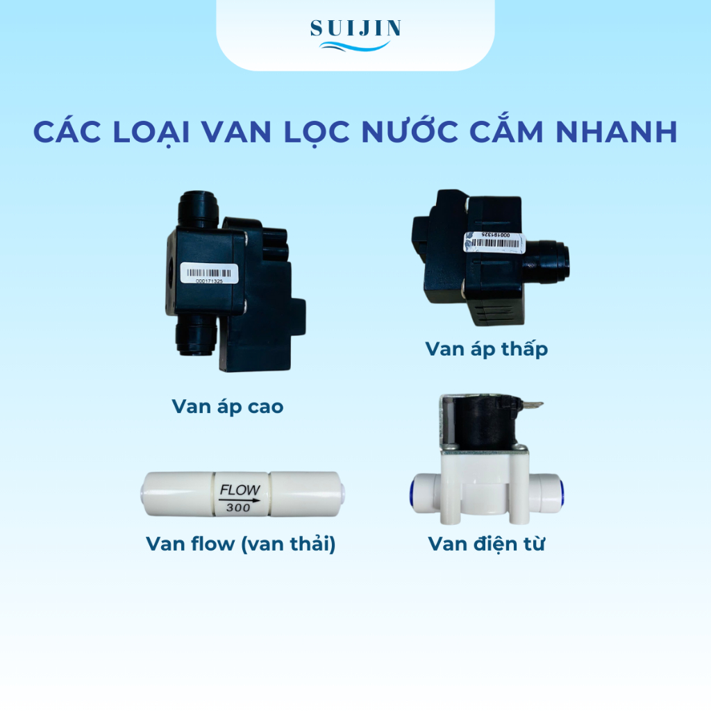 Van Áp Thấp, Van Áp Cao, Van Điện Từ Dauer, Van Thải Flow 300 Nối Nhanh ...
