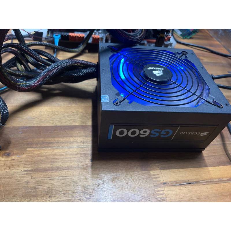Nguồn máy tính Corsair GS600 có led xanh 600W | Shopee Việt Nam