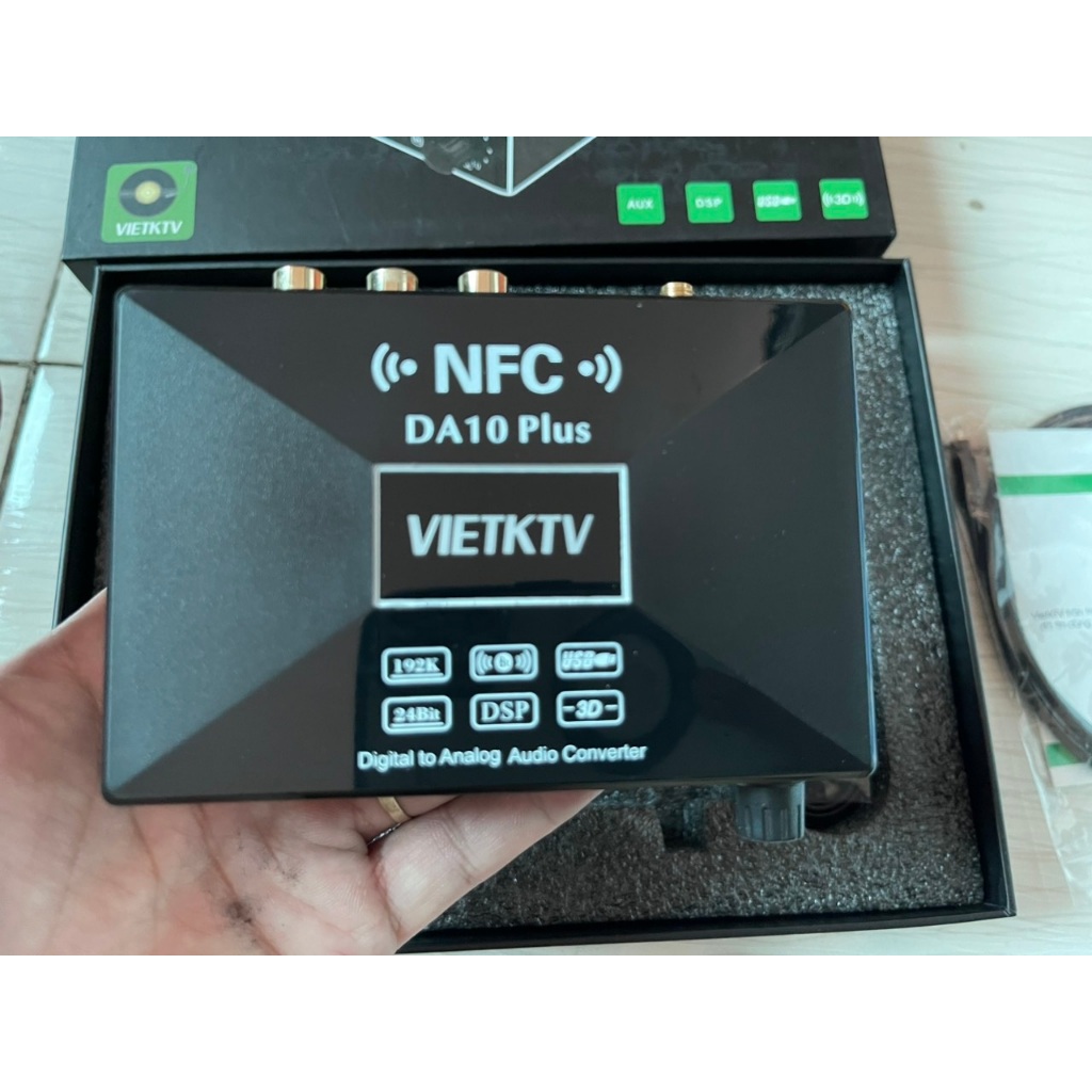 Bộ Chuyển Đổi Âm Thanh VietKTV DA10 plus - Optical 24bit/192Khz ...