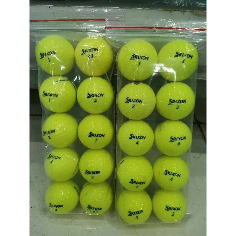 Bóng Golf Srixon Màu Vàng 10 Bóng Mới 85-90% | Shopee Việt Nam