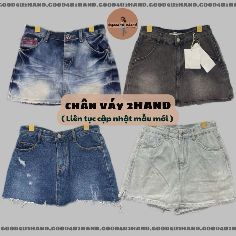 Chân Váy Jean (2hand) | Shopee Việt Nam