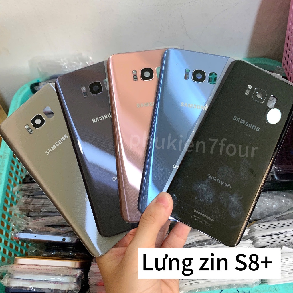 Nắp lưng SAMSUNG S8+ S8 plus zin hãng tháo máy đẹp 90% | Shopee Việt Nam