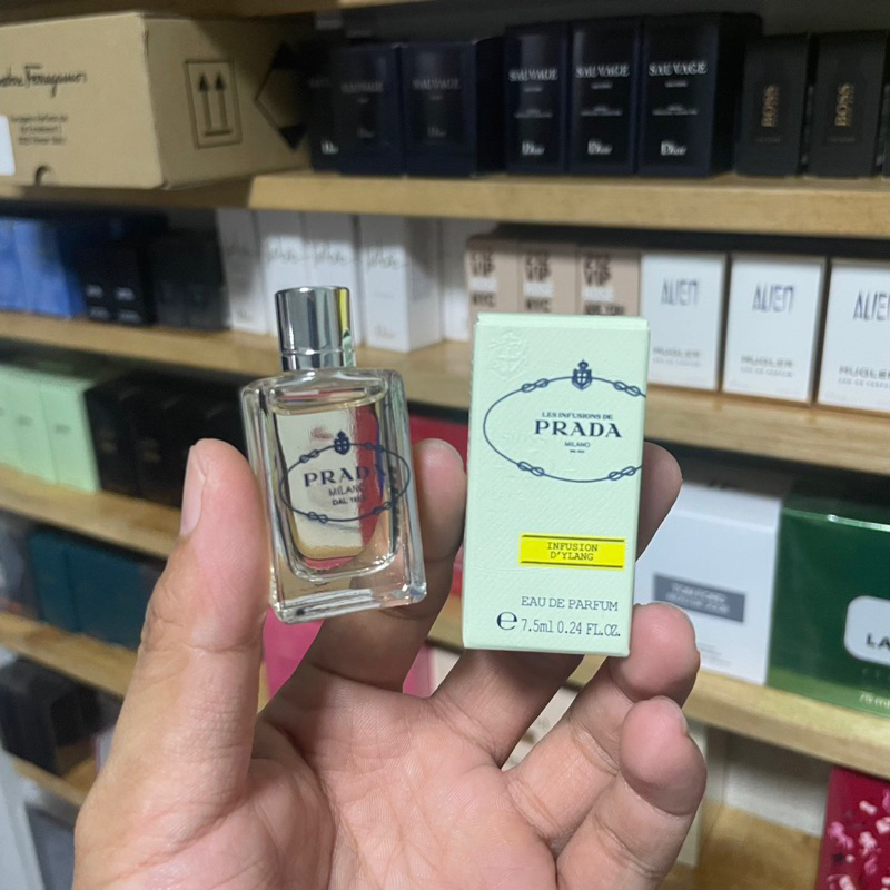 [ mini ] Nước hoa Prada Infusion d'Ylang (chính hãng Prada) 7.5ml ...