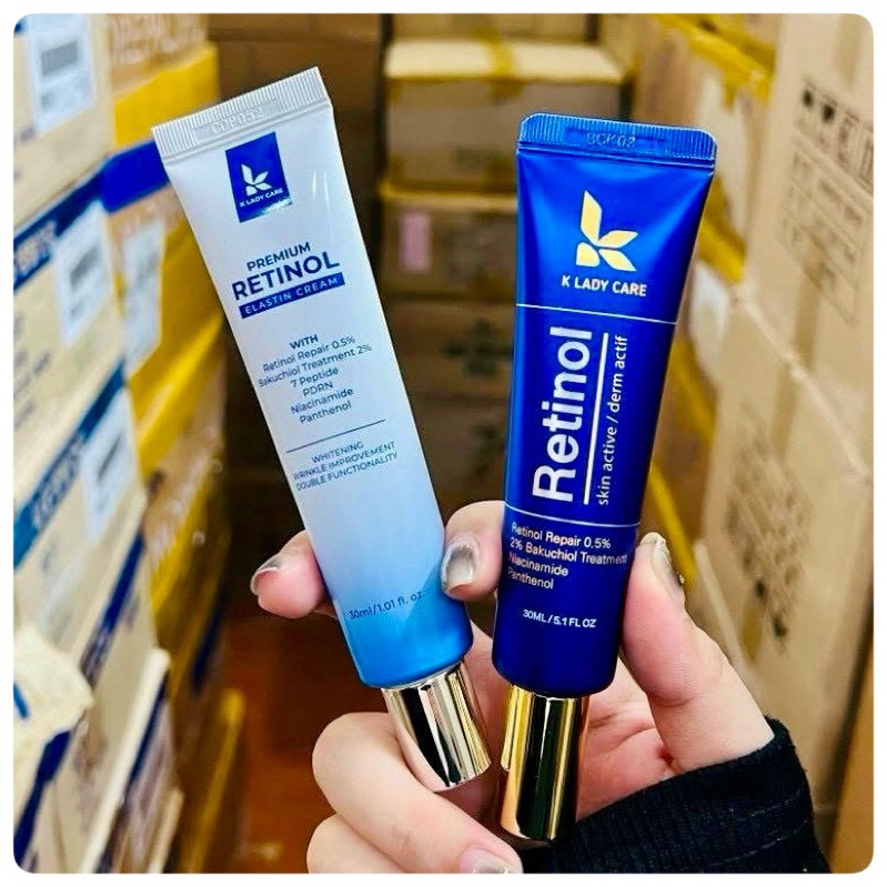 Kem Dưỡng Retinol 0.5% K LADY CARE 30ml Hàn Quốc Dưỡng Trắng, Phục Hồi Trẻ Hóa Da, Ngăn Ngừa Lão ...