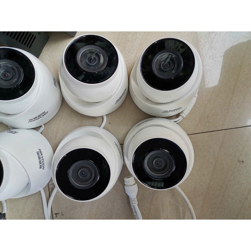 Camera ip poe hikvision 2mp/cam dome/hàng qua sử dụng | Shopee Việt Nam