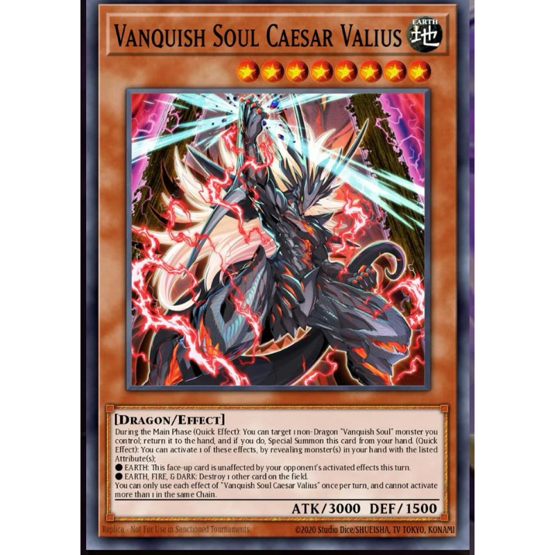 thẻ bài yugioh chính hãng RA04-EN046 "Vanquish Soul Caesar Valius ...