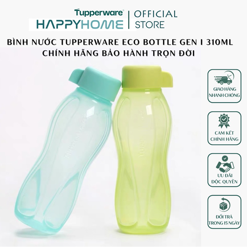 Bình Nước Tupperware Eco Bottle Gen II 310ml Chính Hãng | Shopee Việt Nam