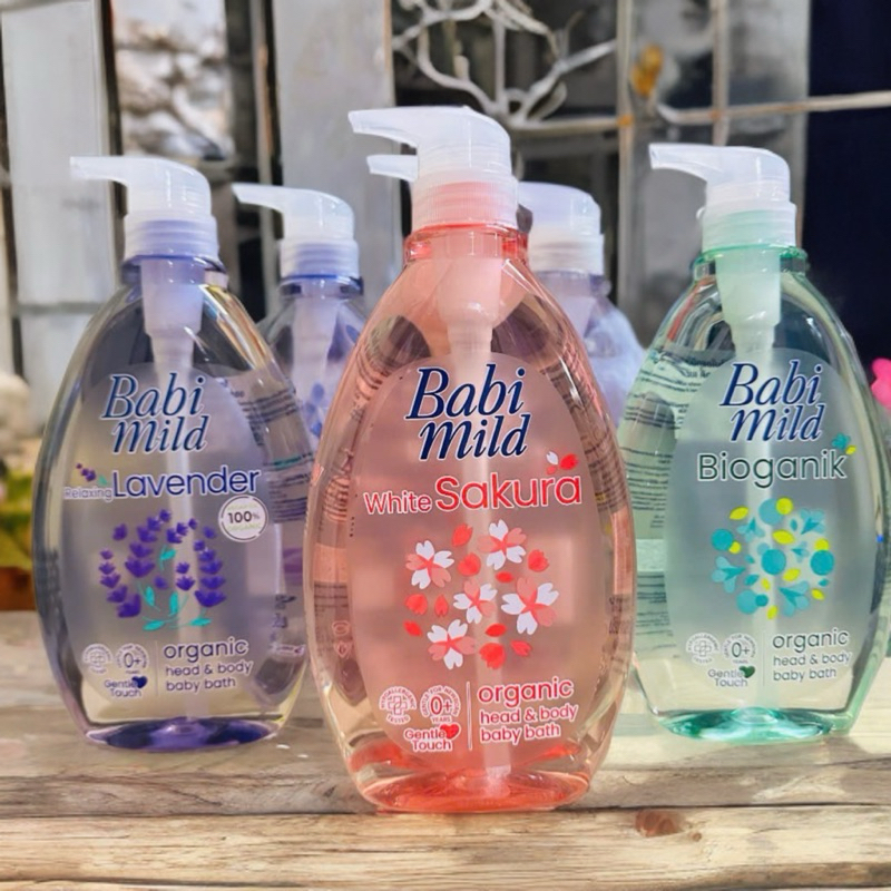 Sữa Tắm Gội Em Bé Babi Mild Thái Lan 380ml Hương White Sakura, Bio ...