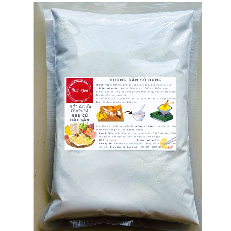 Bột chiên Tempura Ông Kim 1kg | Shopee Việt Nam