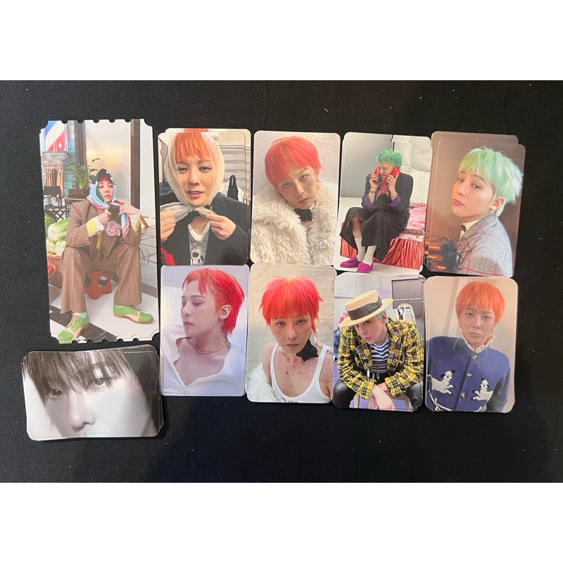 Card Photocard GD G-dragon Bigbang Ubermensch Aladin Apple Music Ktown ...