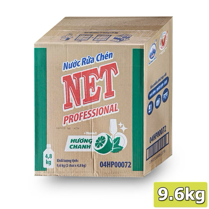Nước rửa chén Net đậm đặc siêu sạch 9,6kg | Shopee Việt Nam
