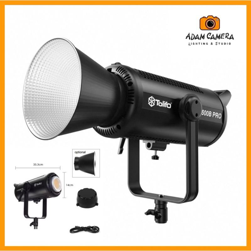 ĐÈN LED TOLIFO X-600B PRO (2700K-6500K) DMX - 540W | Shopee Việt Nam