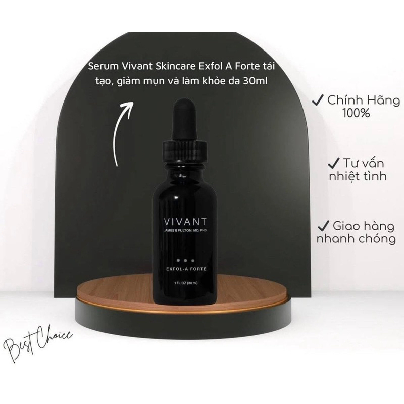 Serum giảm mụn Vivant Skincare Exfol A Force (Chính hãng) | Shopee Việt Nam