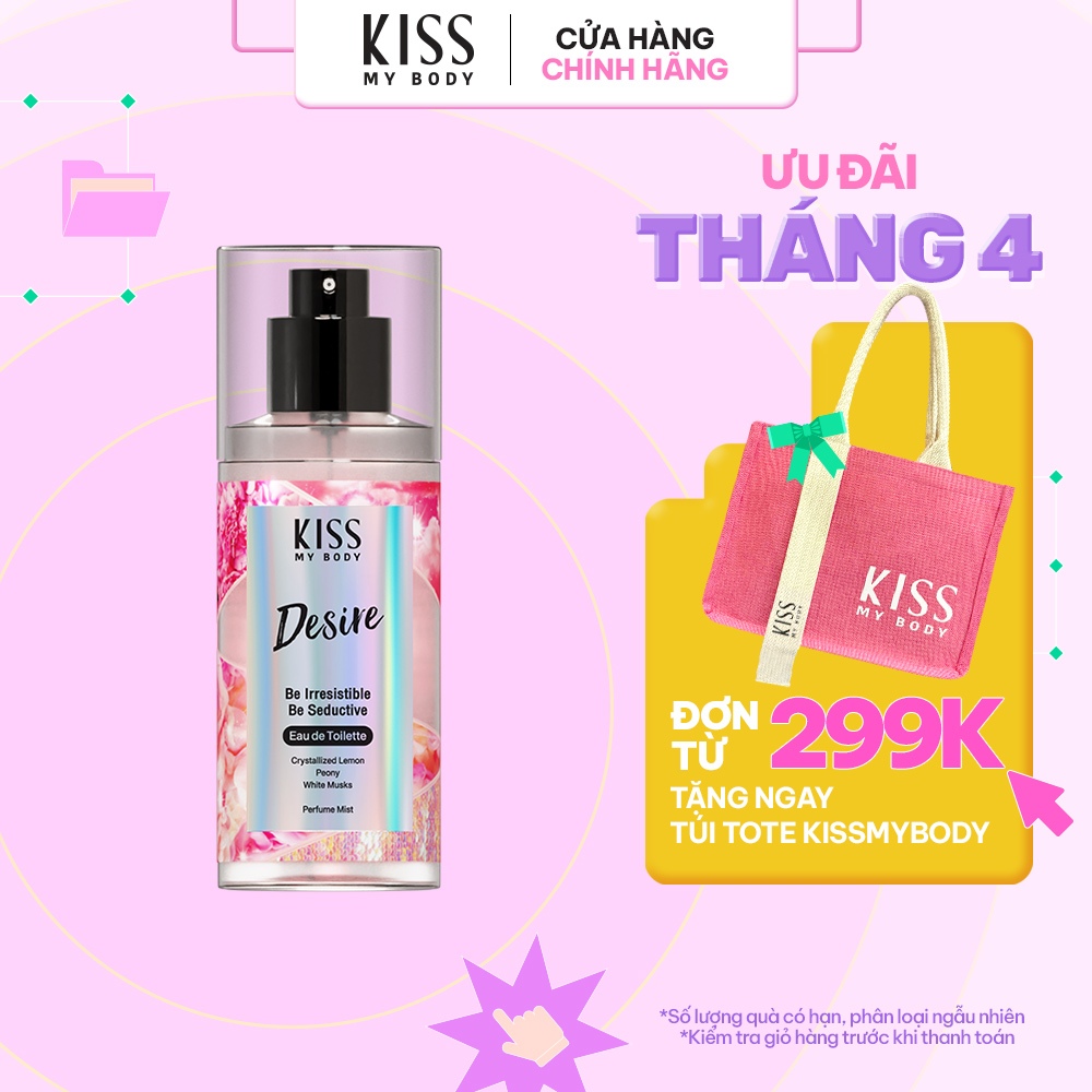 Xịt Thơm Toàn Thân Hương Nước Hoa KISS MY BODY Hương DESIRE 88ML (Bao bì mới) | Shopee Việt Nam