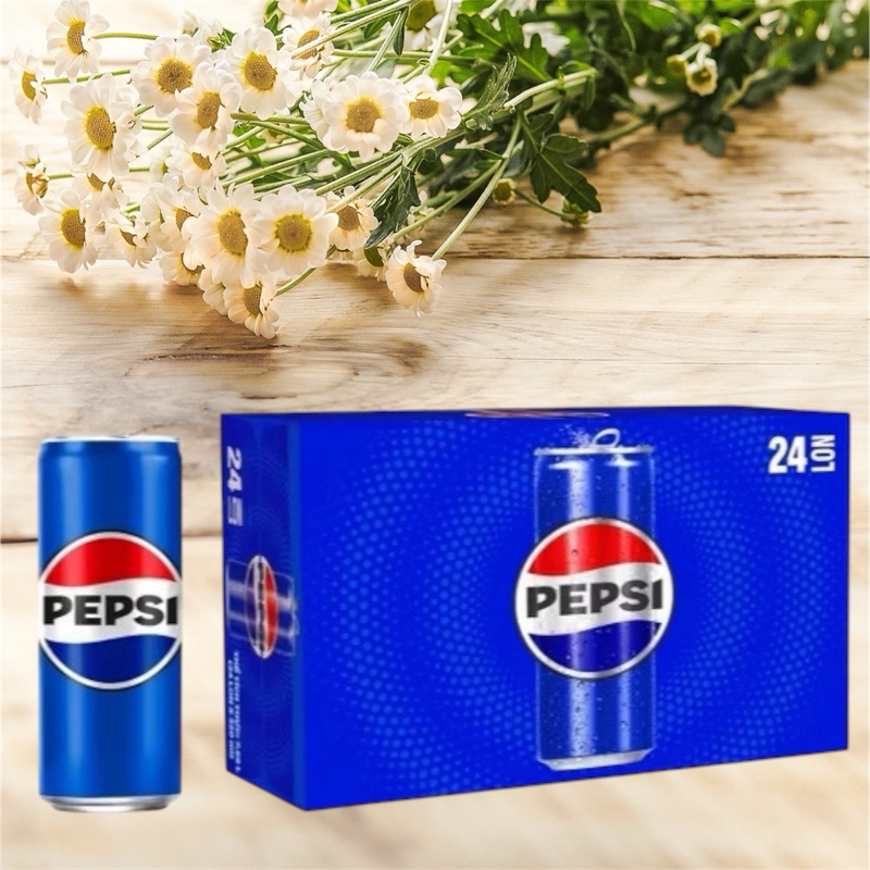 [THÙNG 24 LON date xa] Nước ngọt PEPSI Cola Sleek thùng 24 lon x 320ml | Shopee Việt Nam