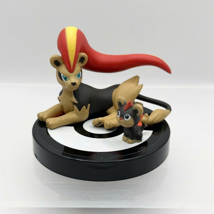 Chính Hãng | Takara Tomy | Mô Hình Đồ Chơi Trẻ Em Pokemon Zukan 1/40 Pyroar & Litleo | Shopee ...