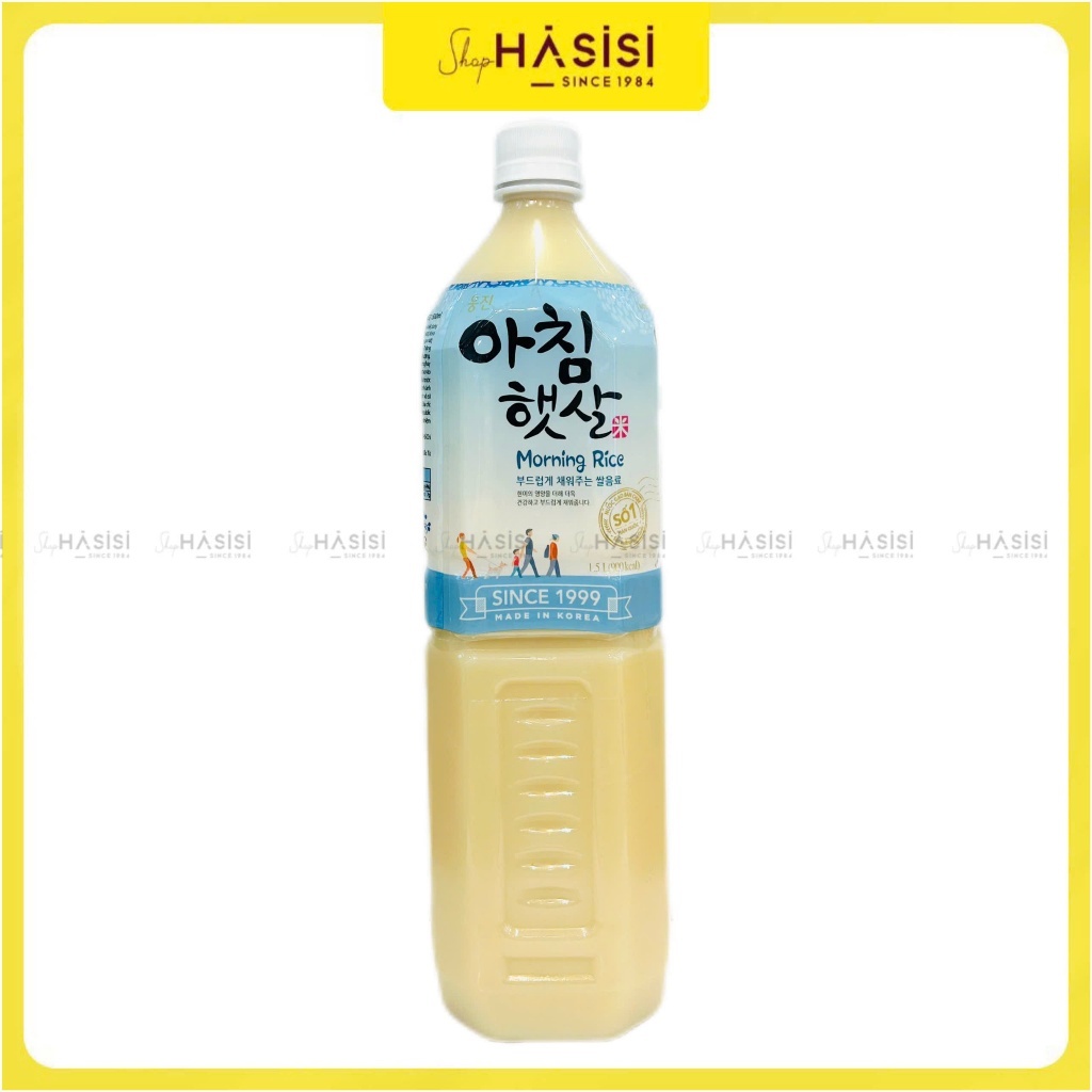 Nước Gạo Rang Hàn Quốc WOONGJIN - Morning Rice 1.5L | Shopee Việt Nam