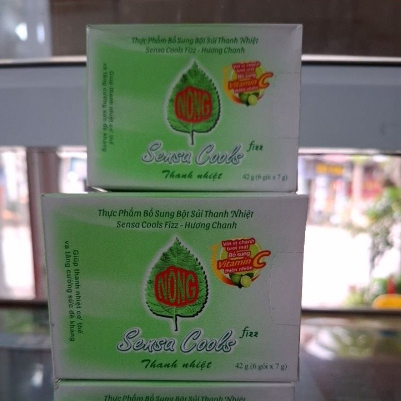 Bột sủi thanh nhiệt Sensa Cools.giúp thanh nhiệt. | Shopee Việt Nam
