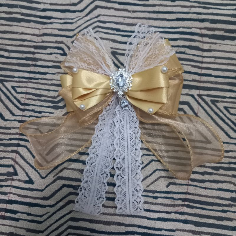 Nơ lightstick màu vàng đồng - Nơ lightstick nhóm nhạc BIGBANG GRAVITY THEBOYS RIIZE TWS ...