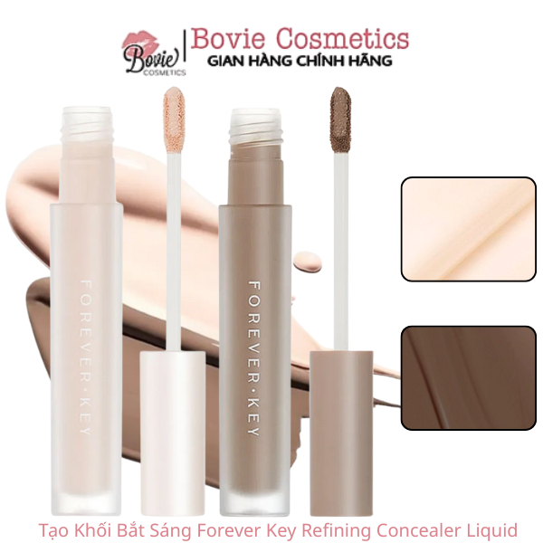 Tạo Khối Kem Bắt Sáng Forever Key Dạng Lỏng Refining Concealer Liquid ...