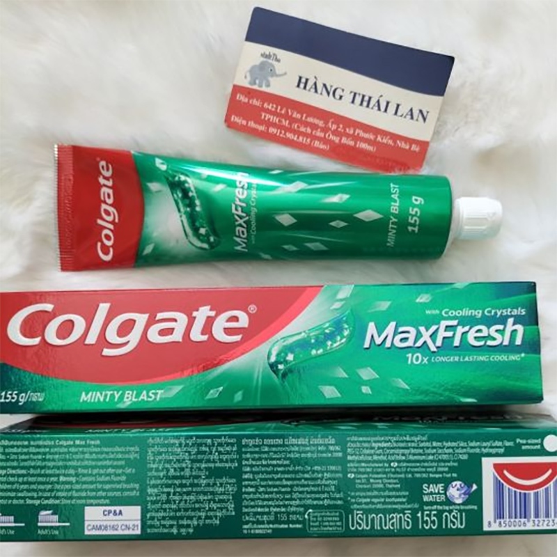 Kem Đánh Răng Colgate Max Fresh Thái Lan 155g | Shopee Việt Nam