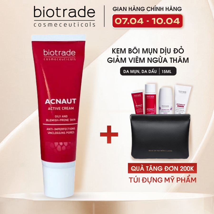 Kem chấm Mụn Biotrade Acnaut Active Cream giảm đỏ, mờ thâm 15ml ...