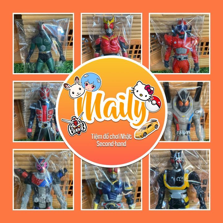 [HOT] Sofubi Kamen Rider tổng hợp (Figure kamen rider nhựa dẻo) - chính hãng Nhật | Shopee Việt Nam