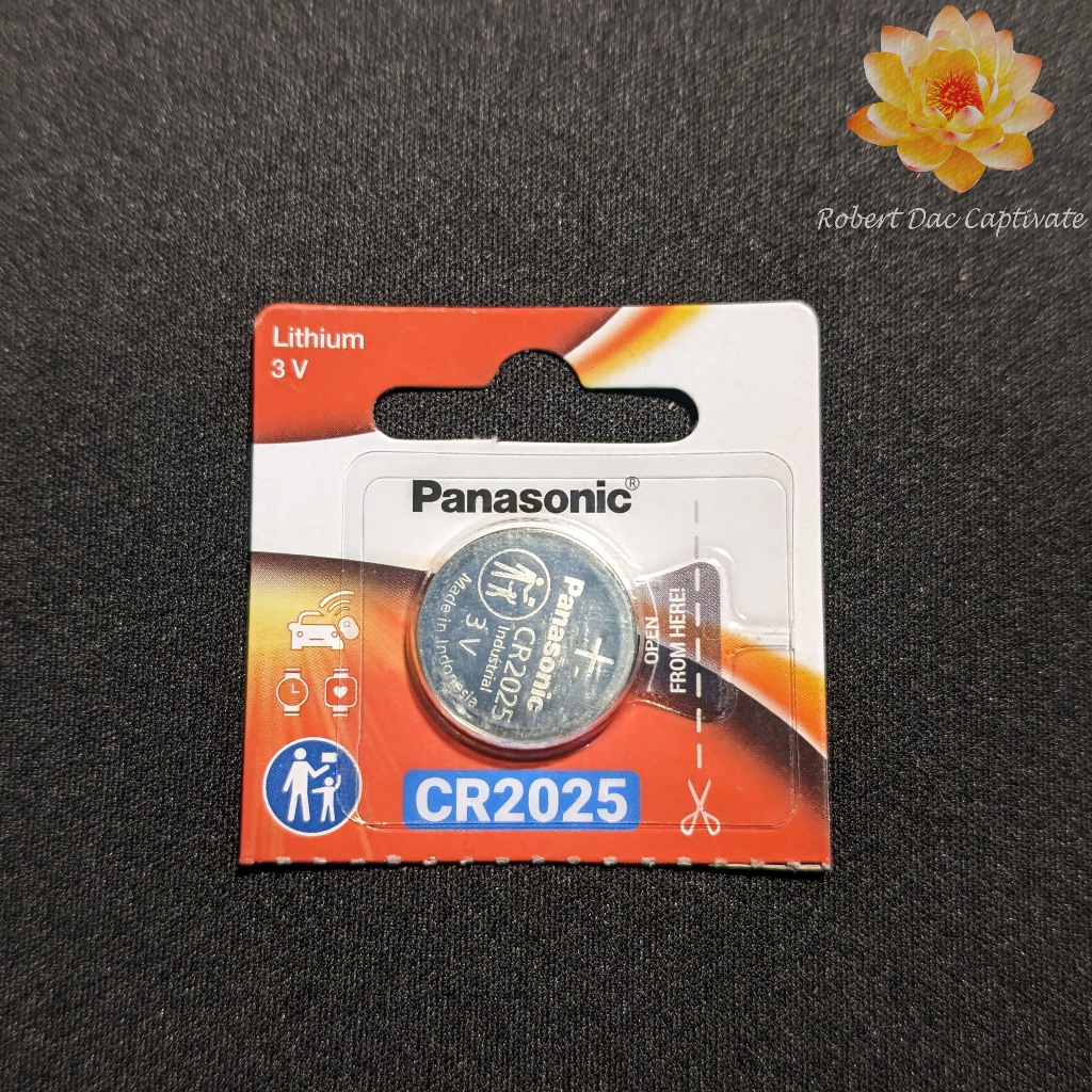 PIN CR2025 Panasonic nhập khẩu Indonesia dùng cho điều khiển, máy tính, ... | Shopee Việt Nam