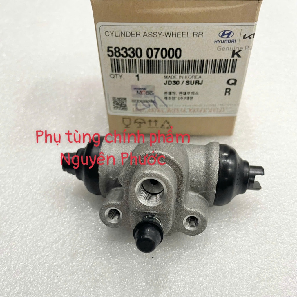 Xy lanh/Heo phanh sau KIA MORNING 05-07, MORNING NEW 08-10, MORNING 08-12 (lắp ráp trong nước ...