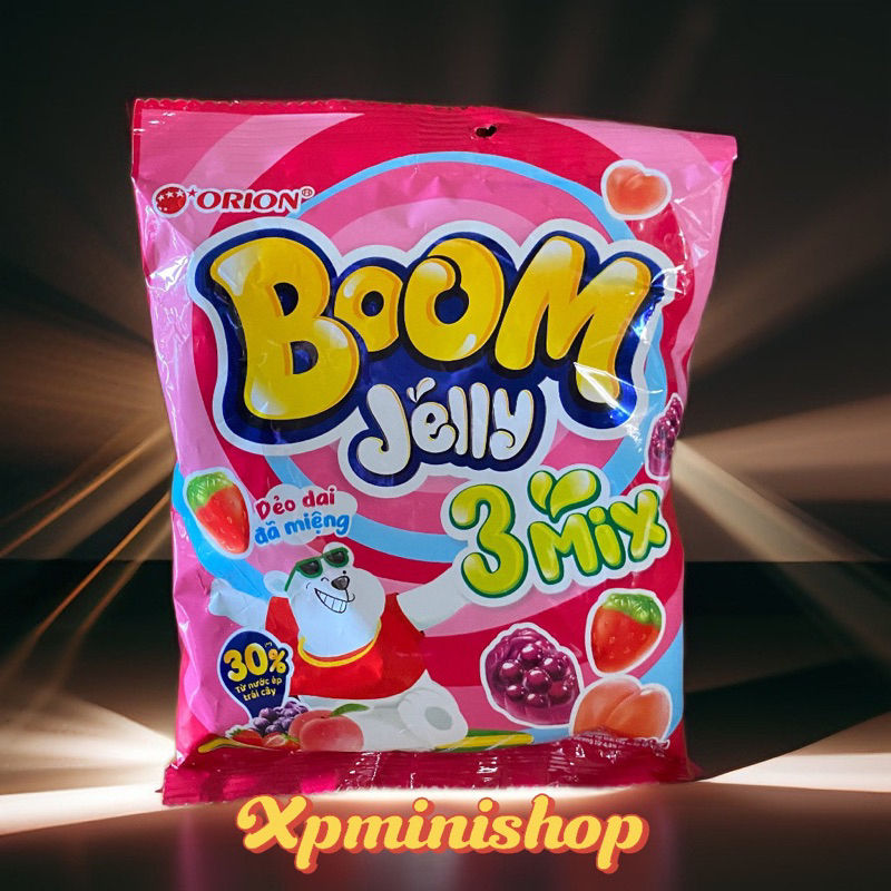 [ORION] KẸO DẺO BOOM JELLY MIX 3 VỊ GÓI LỚN 90G | Shopee Việt Nam