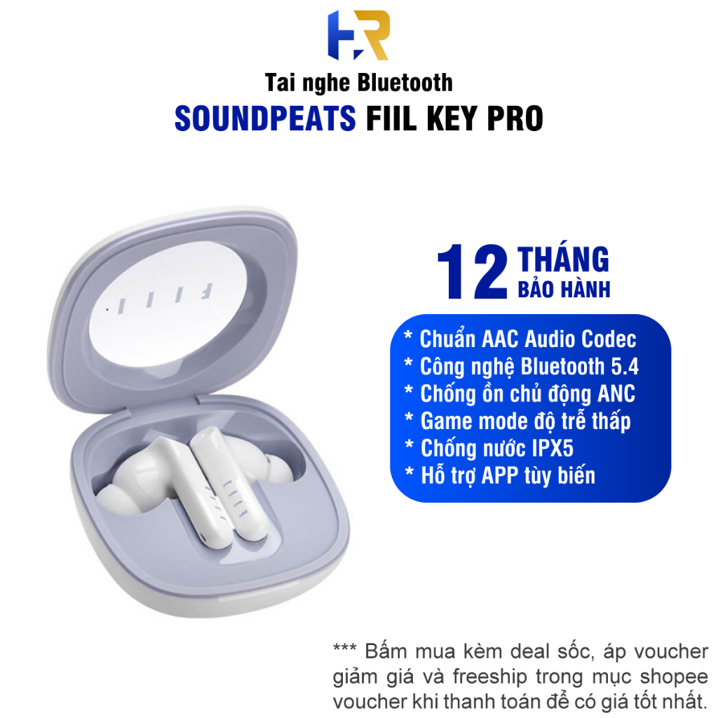 Tai Nghe Bluetooth Fiil Key Pro | Bluetooth 5.4 | Chống Nước IPX5 ...