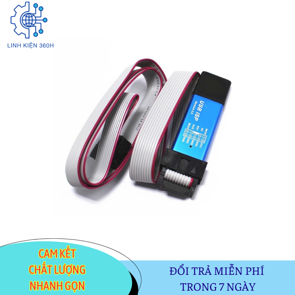Mạch Nạp ISP AVR 89S52 Qua USB – Hỗ Trợ Nạp Atmel, Nạp Fuse Bit, Hỗ Trợ ProgISP | Shopee Việt Nam