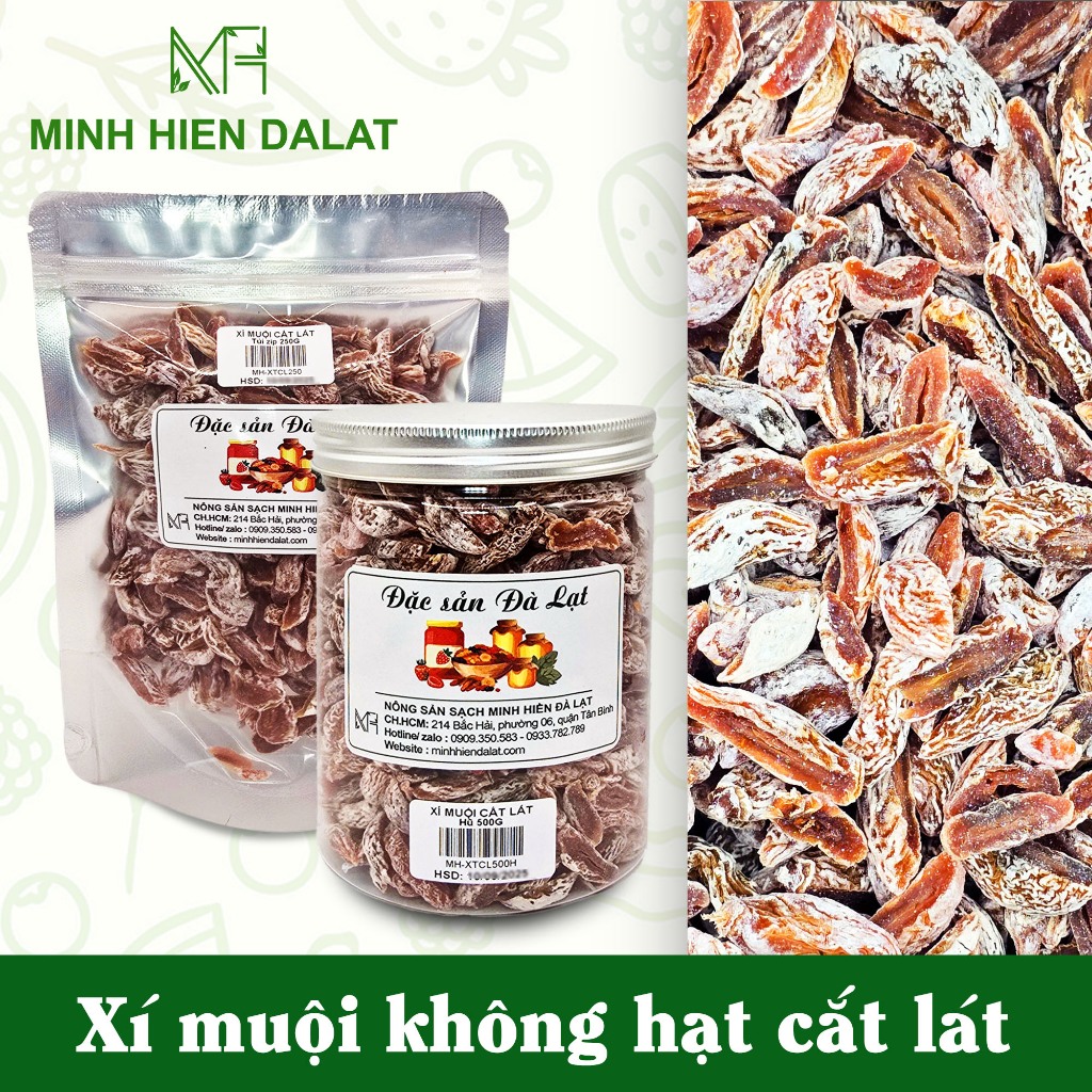 Xí Muội Không Hạt Cắt Lát (Xí Muội Thịt) Minh Hiền Đà Lạt - Đủ Vị Chua ...